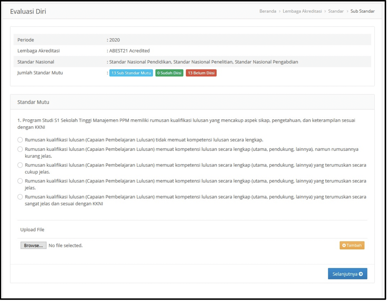 eSPMI: Sistem Penjaminan Mutu Internal - Blog eCampuz