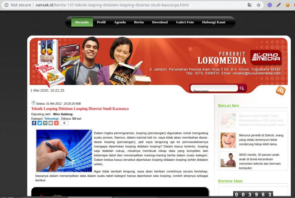 Security Issue : Tips Untuk Kampus Sebelum Pakai Lokomedia - Blog eCampuz