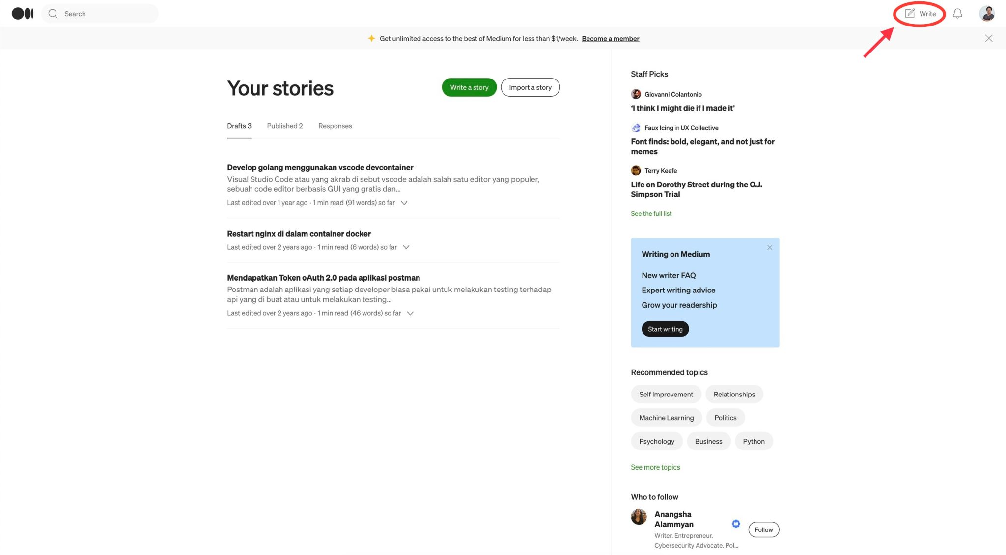 Mengenal Medium, Platform Terbuka untuk Berbagi Gagasan